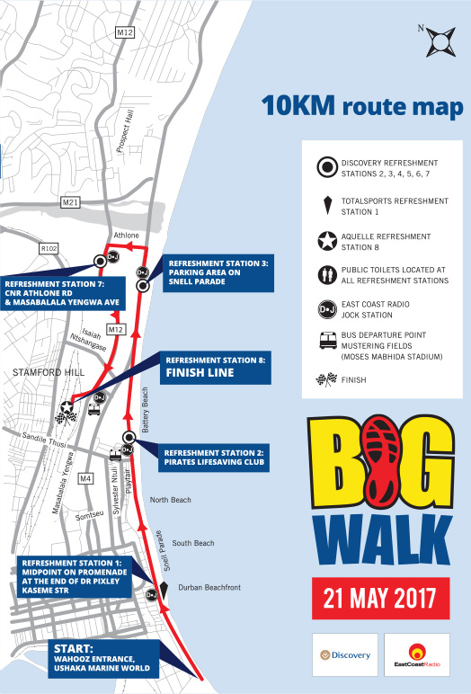 Discovery East Coast Radio Big Walk