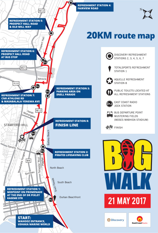 Discovery East Coast Radio Big Walk